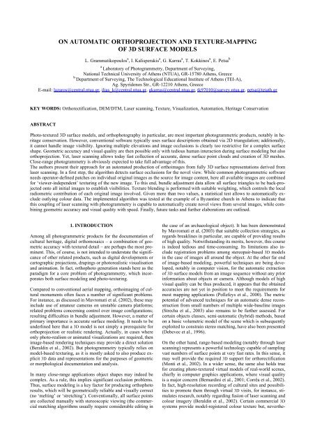 Conference Paper - ISPRS