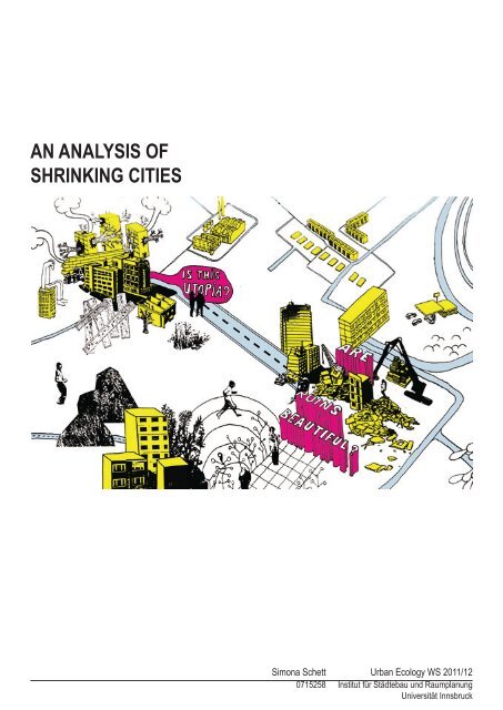 AN ANALYSIS OF SHRINKING CITIES
