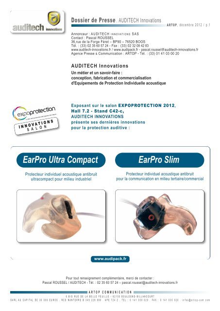 EarPro Ultra Compact - dBstop
