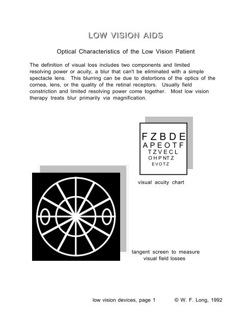 Low Vision Devices (WP) - Dr. Dr. Bill's Page