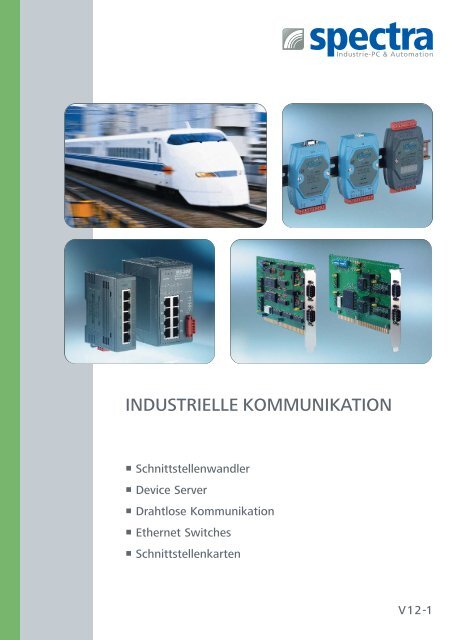 INDUSTRIELLE KOMMUNIKATION - Spectra Computersysteme ...