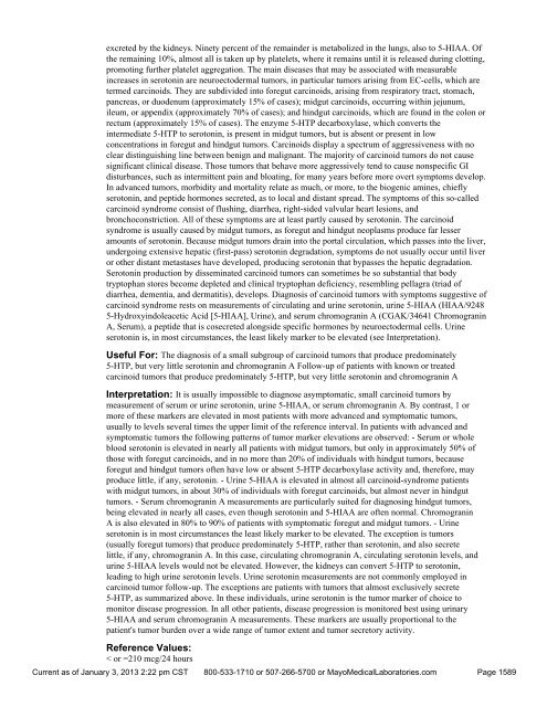 excreted by the kidneys.