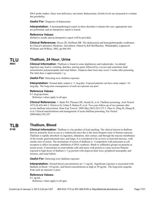 TLU 8603 TLB 8149 DNA pro