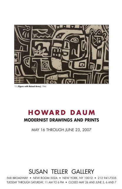 HOWARD DAUM H - Susan Teller Gallery