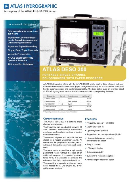 ATLAS DESO 300