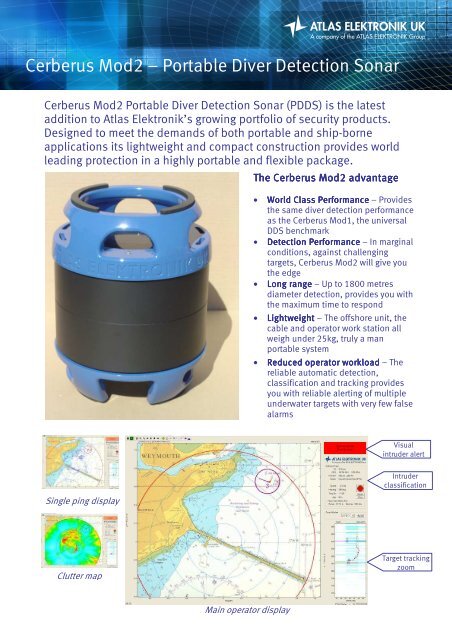 Cerberus Mod 2 - ATLAS ELEKTRONIK UK