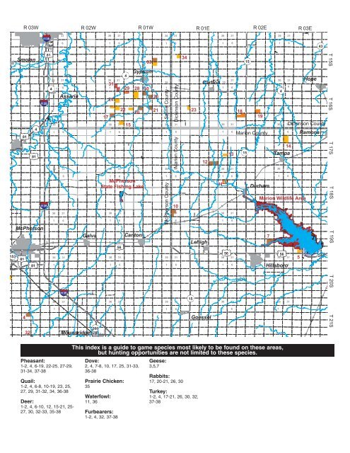 T 21S T 20S T 19S T 18S T
