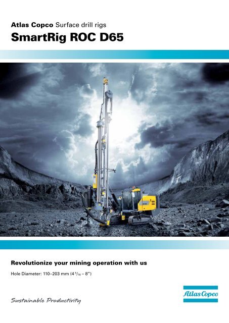 SmartRig ROC D65 - Atlas Copco