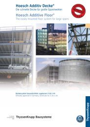 ThyssenKrupp Bausysteme - Hoesch Bausysteme GmbH