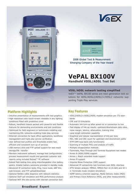 VePAL BX100V - dhs ELMEA tools
