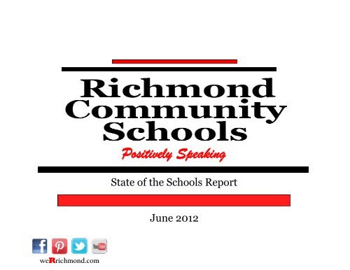 weRrichmond - Richmond Community Schools