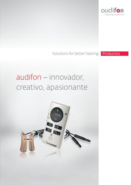 audifon – innovador, creativo, apasionante - audifon.com
