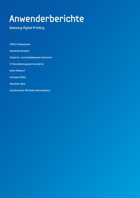 Anwenderberichte - Samsung Partner Lounge