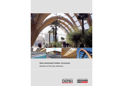 Glue laminated timber structures - Derix