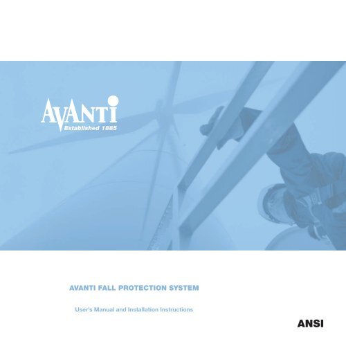 AVANTI FALL PROTECTION SYSTEM - Avanti Online