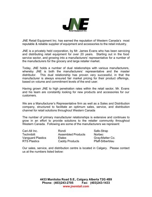 Shuttle Cart - JNE Retail Equipment