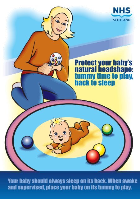 Protect your baby's natural headshape: tummy time to play, back to ...