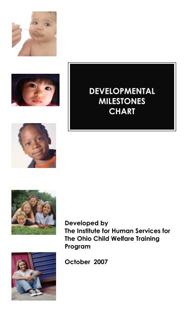 DEVELOPMENTAL MILESTONES CHART