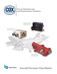 Precision Turbine Flow Meter—HP Series - COX Instrument