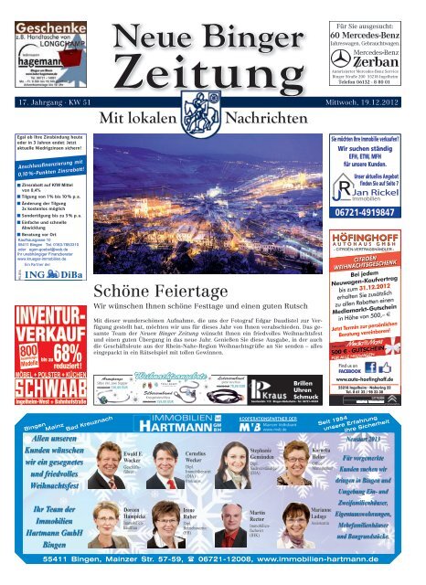 KW51 (7.82 MB) - Neue Binger Zeitung