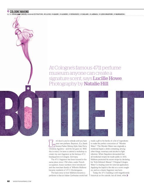 At Cologne's famous 4711 perfume museum anyone ... - Lucille Howe