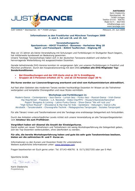 Informationsblatt WfL