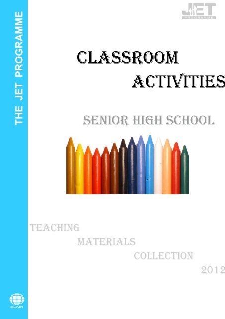 Classroom Activities - The JET Programme