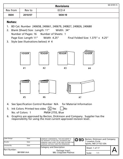 BBL Coagulase Plasmas - BD
