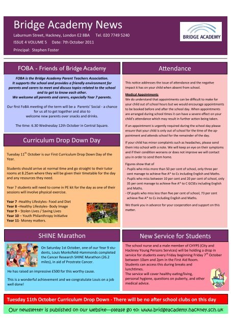 Bridge Academy News