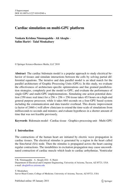 Cardiac simulation on multi-GPU platform.pdf - ESCOM-Posgrado