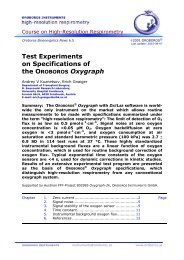 OROBOROS Oxygraph-2k