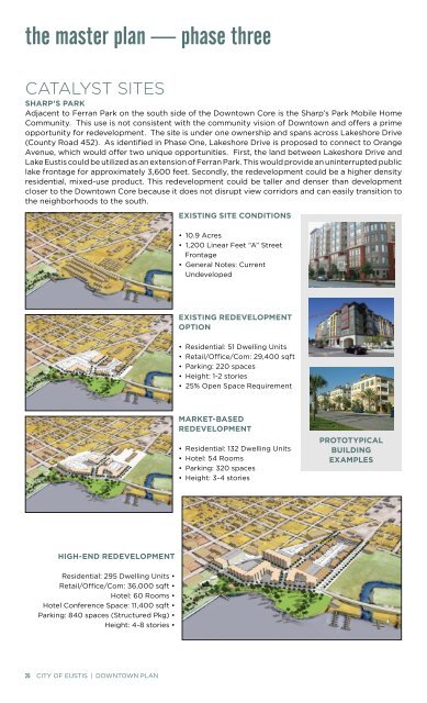 the master plan — phase