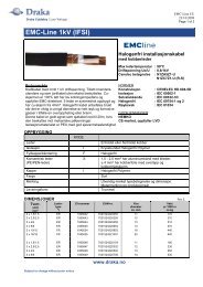 EMC-Line 1kV (IFSI) - Draka norsk kabel