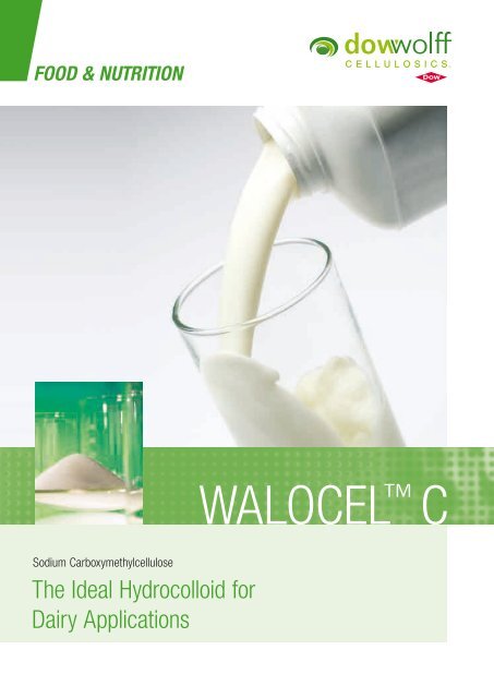 food & nutrition - The Dow Chemical Company