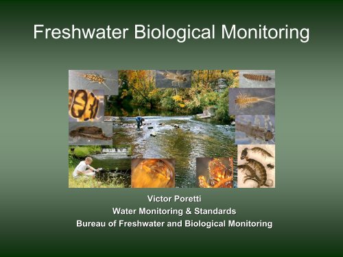 Freshwater Biological Monitoring