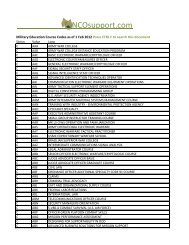 SGT - NCOsupport.com