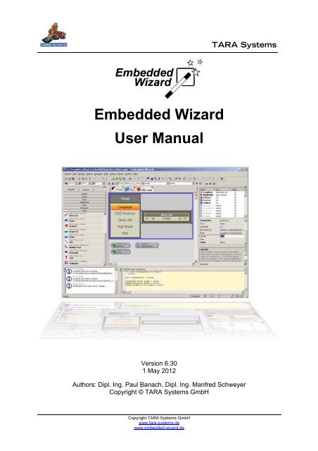 Embedded Wizard User Manual