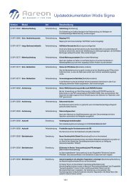 Wodis Sigma Inhouse Systemanforderungen - Aareon Kongress