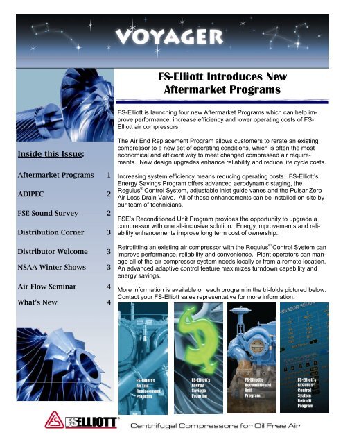 FS-Elliott Introduces New Aftermarket Programs