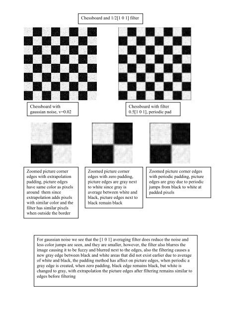 Example Linear Filter