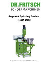 New laser welding machine for diamond saw blade ... - Dr. Fritsch