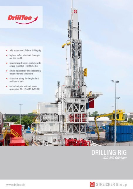 VDD 400 Offshore - DrillTec GUT GmbH