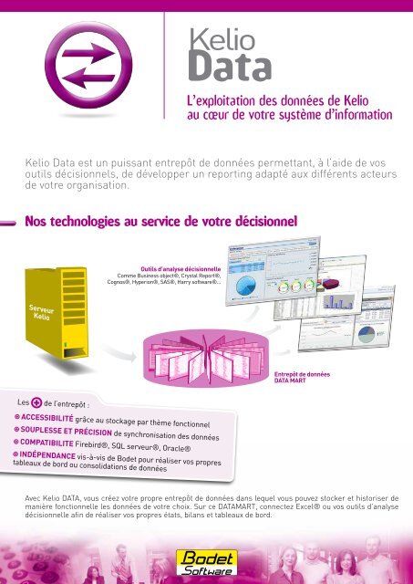Kelio Data : l'exploitation des données Kelio au ... - Bodet Software