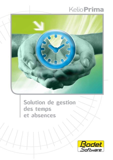 solution de gestion des temps et absences - Bodet Software
