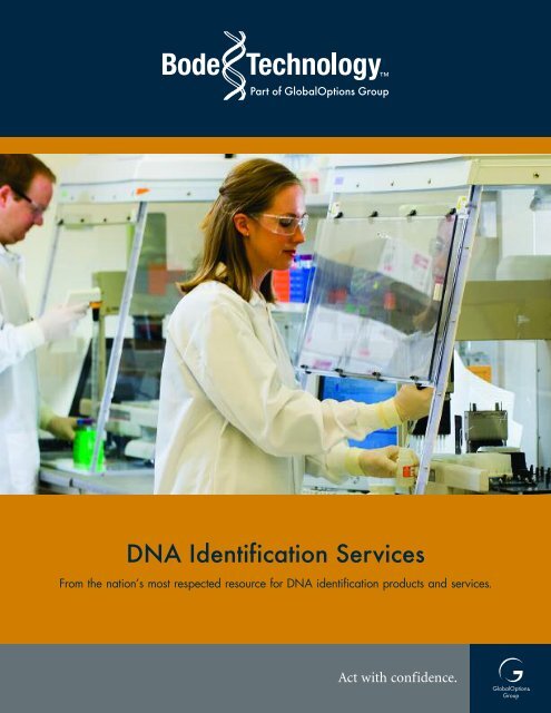 Bode Brochure - DNA Testing Centre