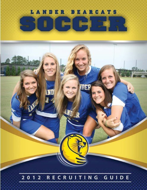 2012 Women's Soccer Roster - Lander University
