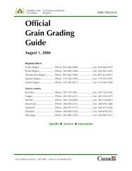 Barley – Chapter 6 – Official Grain Grading Guide