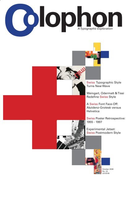 Swiss Typographic Style Turns New Wave ... - Raynor Design