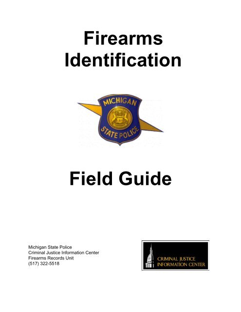 Firearms Identification - Field Guide - State of Michigan
