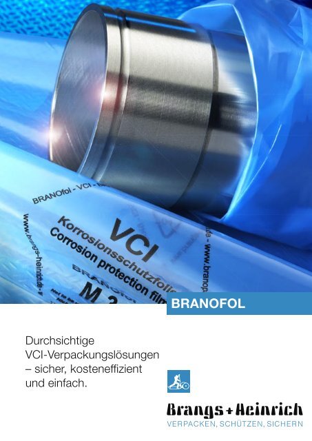BRANOFOL – transparente Korrosionsschutzfolien für jeden ... - AMW